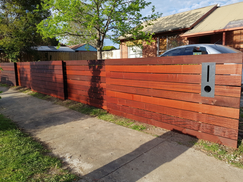 Merbau Timber Fencing - Melbourne Fencing & Decking